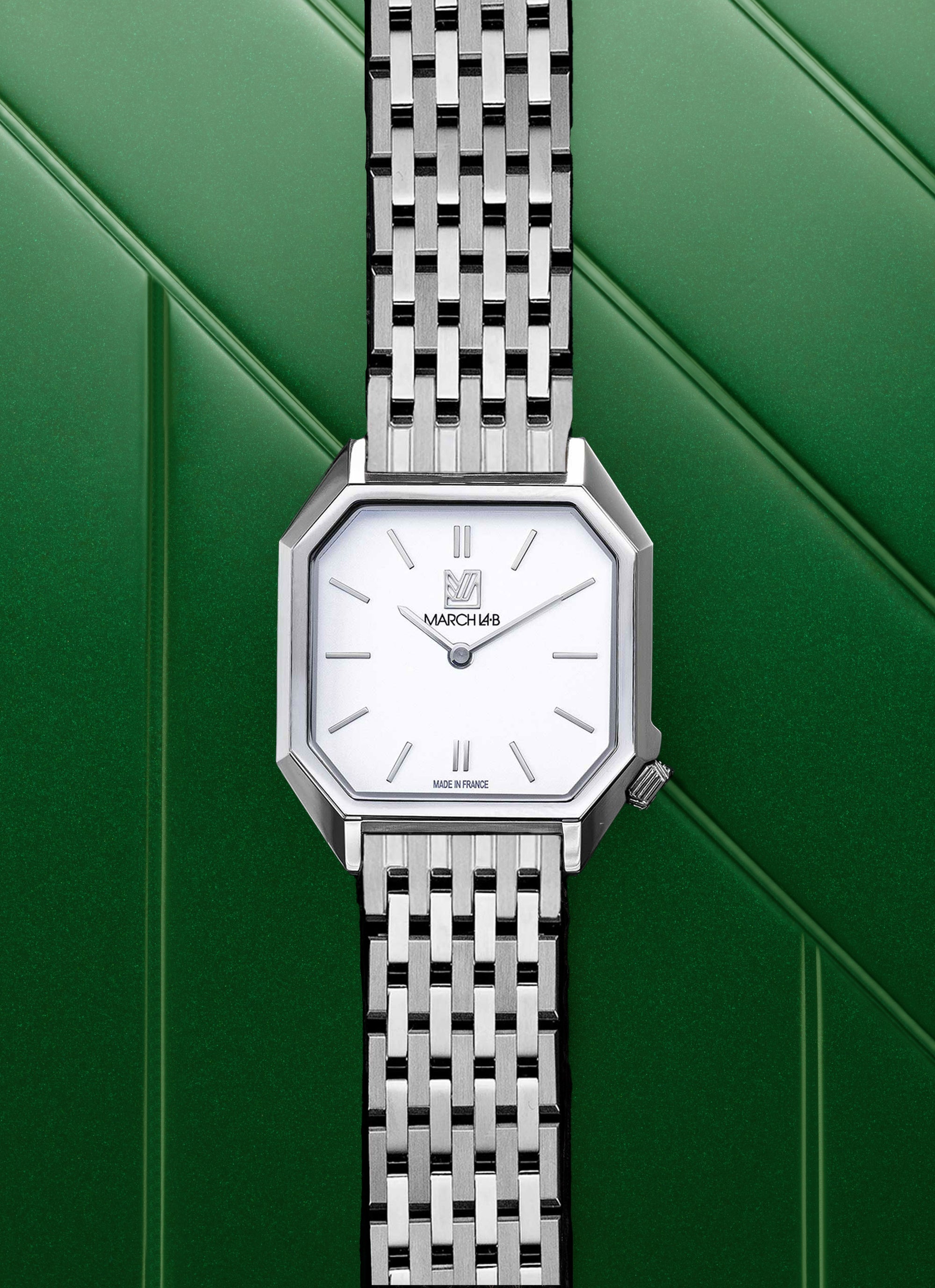 DANDY MANSART ELECTRIC WHITE Watch – MARCH LA.B